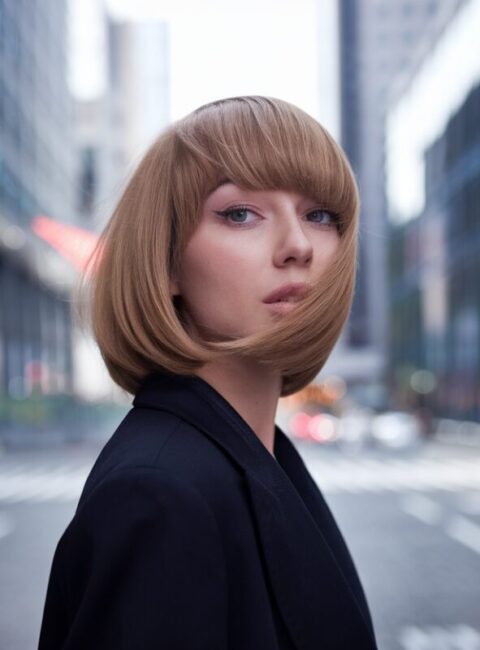 Découvrez pourquoi le crinkle cut bob est le carré chic qui va ...